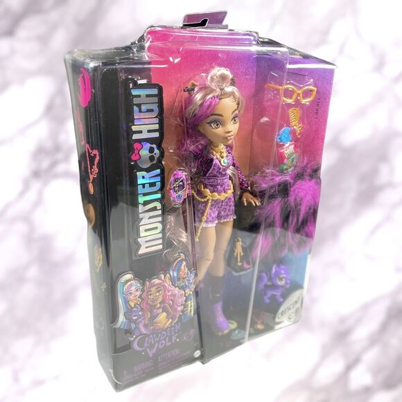 monster high | Toys | Monster High Clawdeen Wolf Doll Werewolf Crescent ...